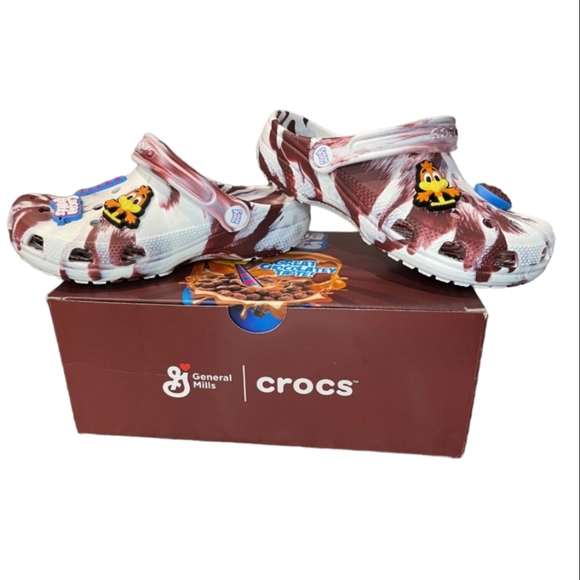 CROCS | Shoes | Crocs X Cocoa Puffs Classic Clog Slide On Limited ...